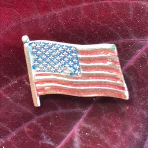 Vintage | Jewelry | Vtg 7s Flag Pin | Poshmark
